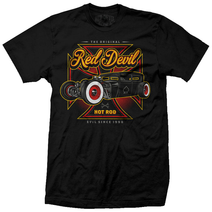 Men's T-Shirts - Hotrod And Biker Tees | Red Devil Clothing